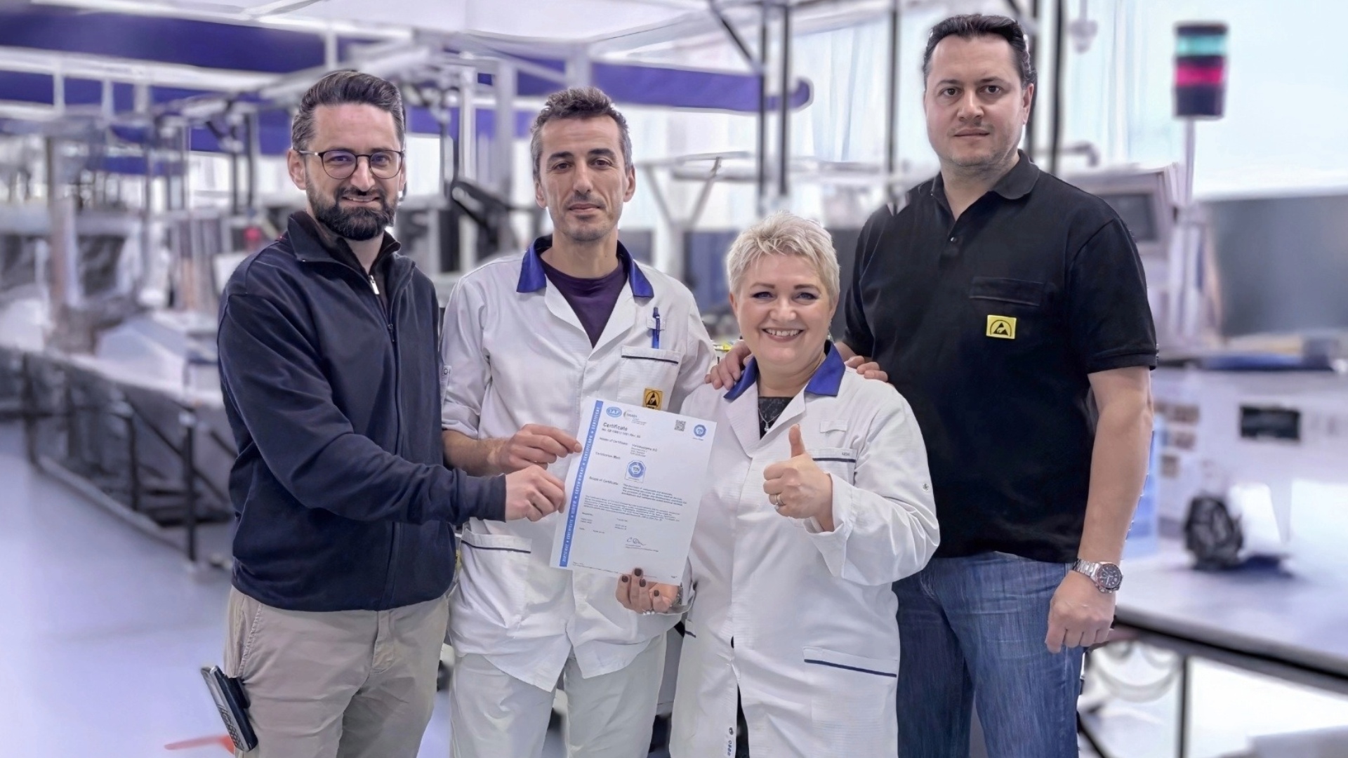 Gruiu site now ISO 13485 certified - Variosystems